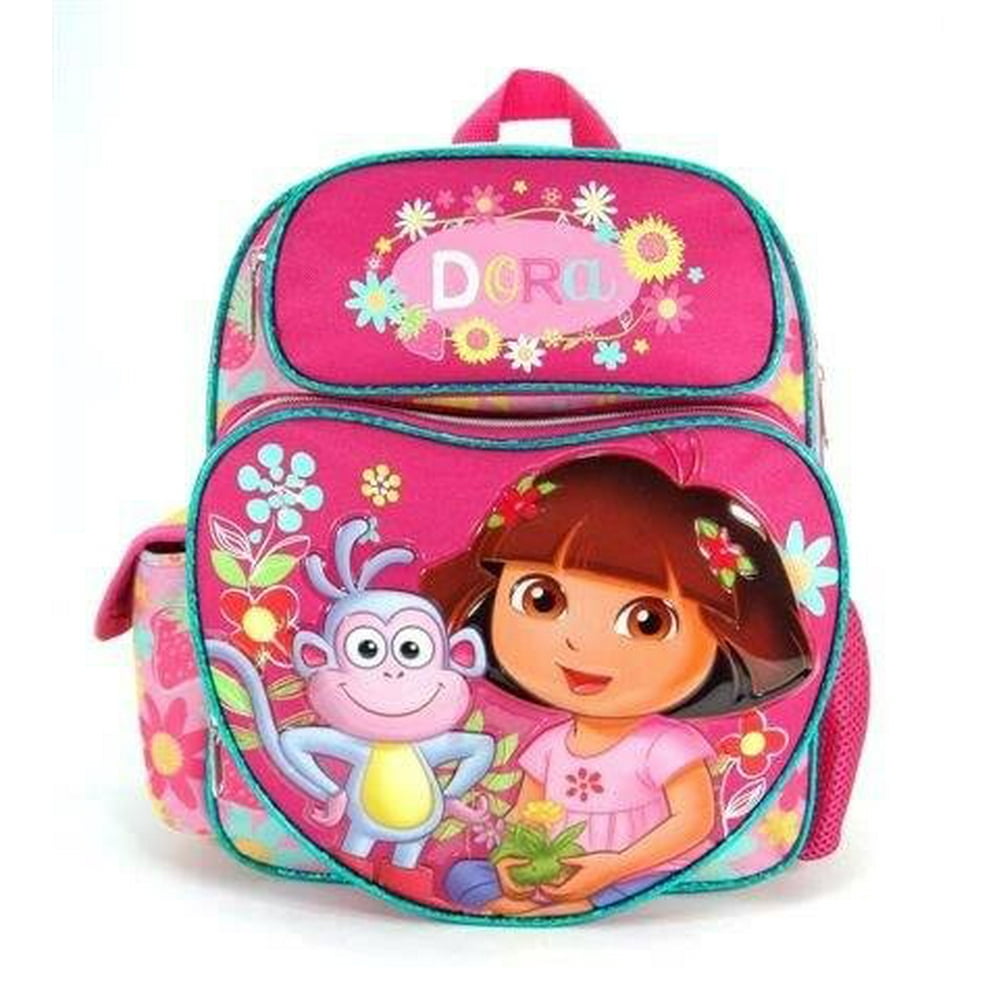 Dora the Explorer - Small Backpack - - w/Boots Flower v2 School Bag ...