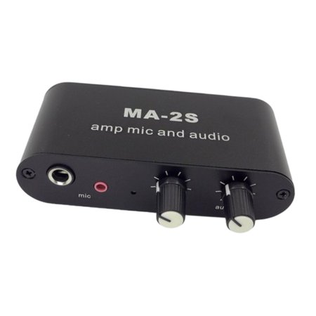 Xuanheng Condenser Microphone Amplifier Small Microphone Preamp for ...
