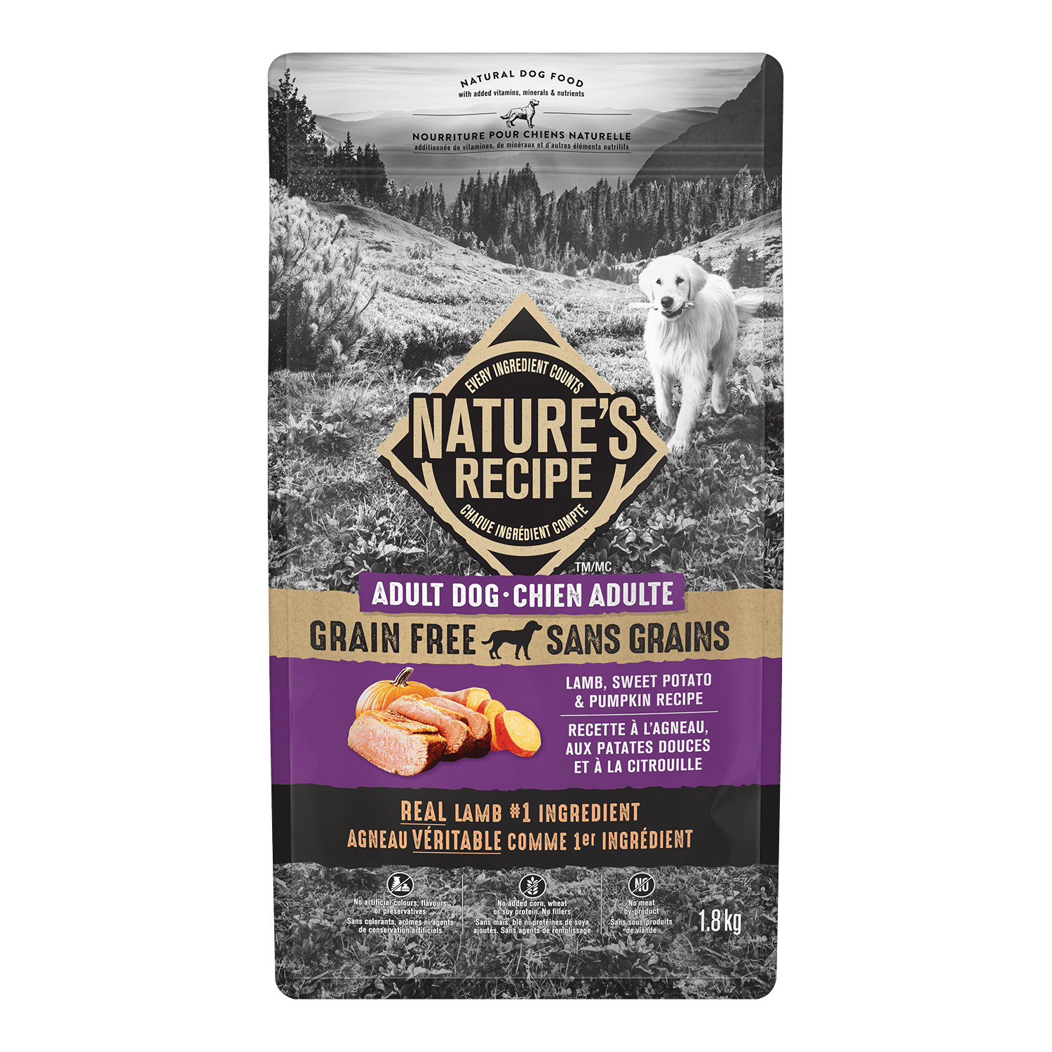 Click here for Natures Recipe Nr Gf Lamb 1.8kg 1.8 Kg prices