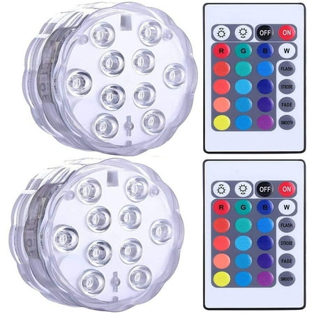 Waterproof submersible LED lights for Jacuzzi, spa, pond, underwater ...