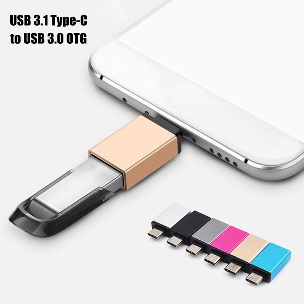 Anvazise Type-C Male to USB 3.0 Female OTG Adapter Converter for ...