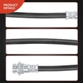 A-Premium Rear Brake Hydraulic Hose Compatible with Select Chevy, Buick ...