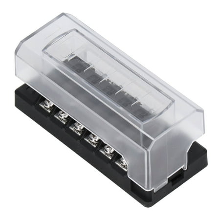 Fuse Blocks, Fuse Box Stable Safe DC 12-32V 6 Way With LED Indicator ...