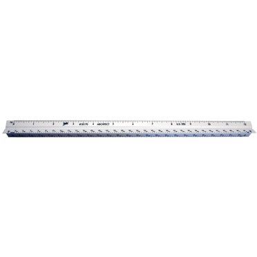 Helix Engineering Triangular Scale, 12 in - Walmart.com