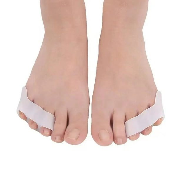 2Pack Pinky Toe Separator and Protectors, Triple Gel Toe Separators for ...