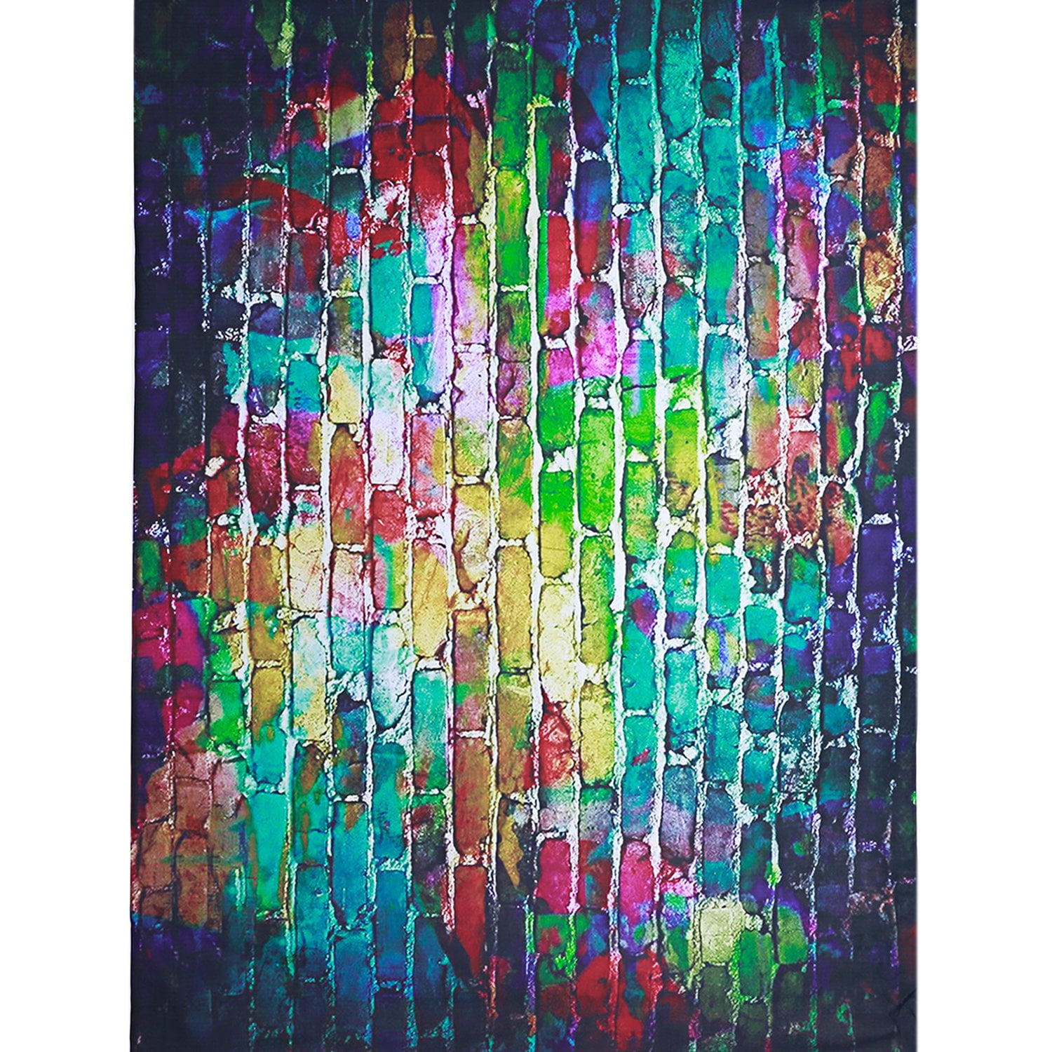 Neewer 5x7 feet/1.5x2.1 meters Colorful Brick Wall Photography Backdrop ...