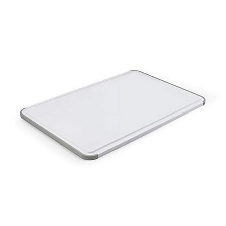 KitchenAid Classic Plastic Cutting Board with Perimeter Trench and Non ...