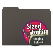 Pendaflex, PFX81605, Colored Hanging Folders, 25 / Box, Black - Walmart.com