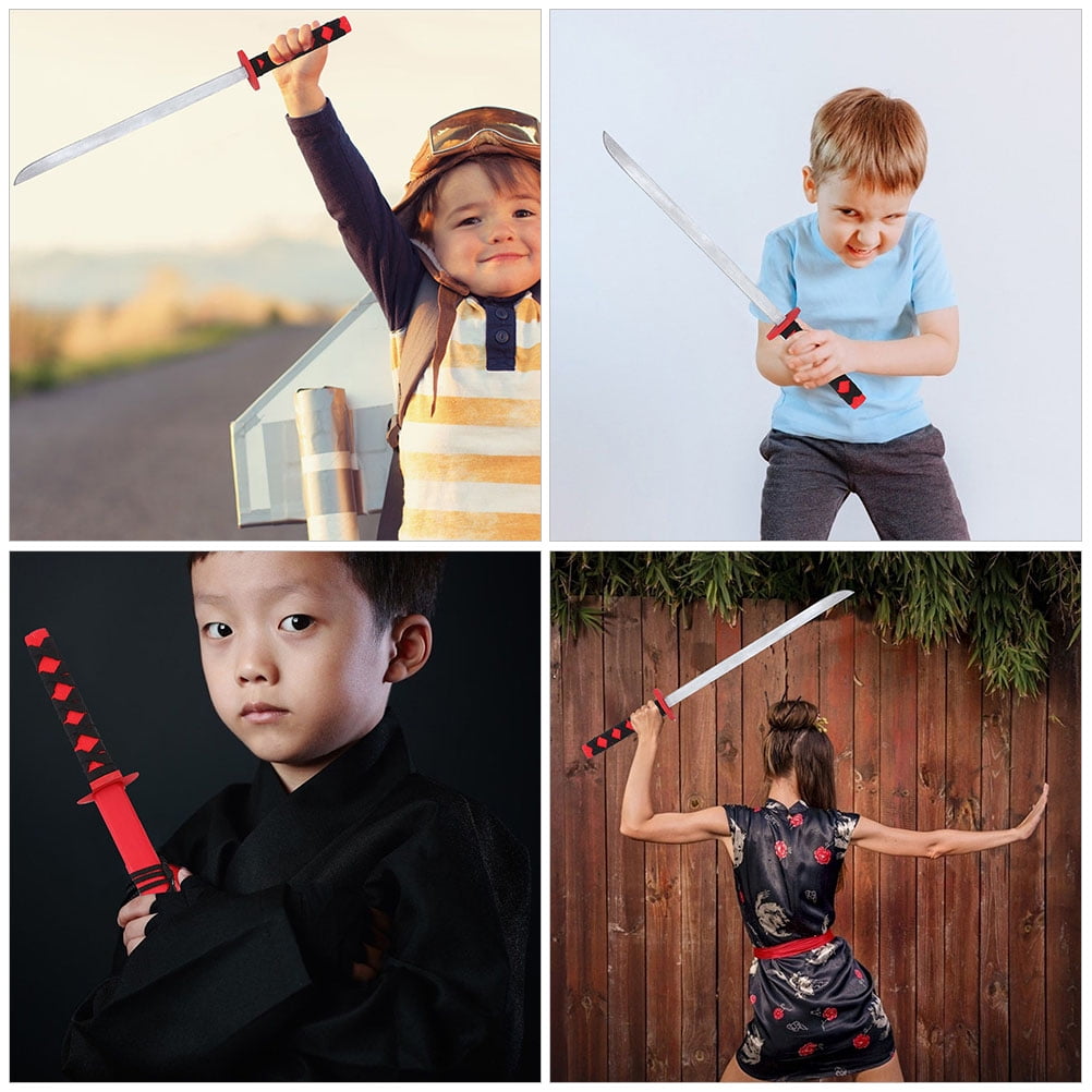 Buy Etereauty Sword Halloween Kids Samurai Swords Toys Anime Cosplay ...