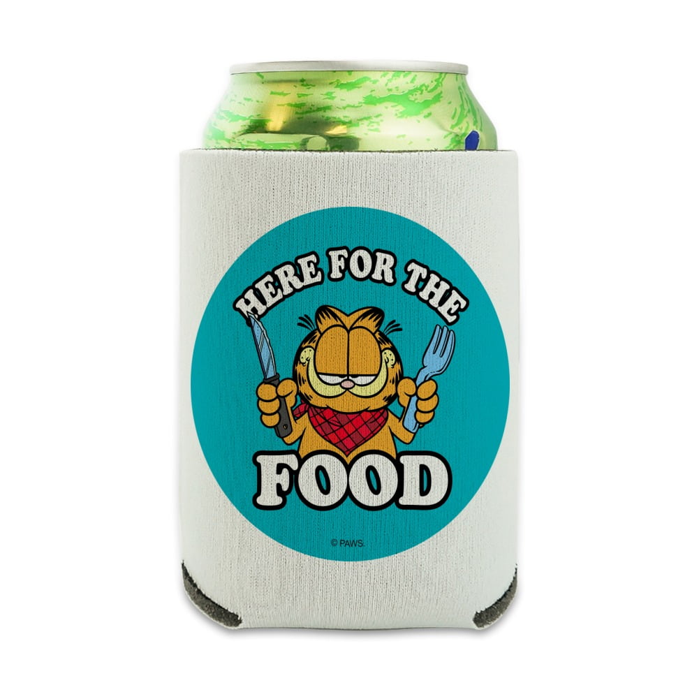 Garfield Here for the Food Can Cooler - Drink Sleeve Hugger Collapsible ...