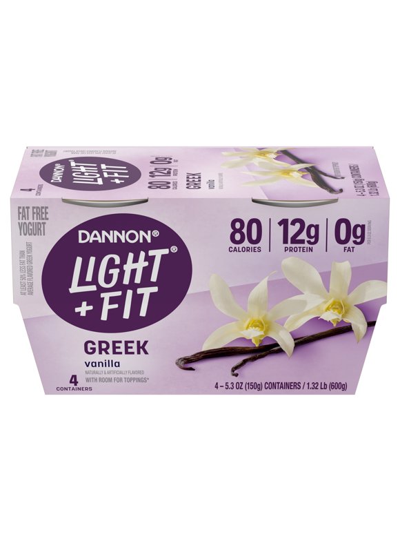 Light & Fit Greek Yogurt in Yogurt - Walmart.com