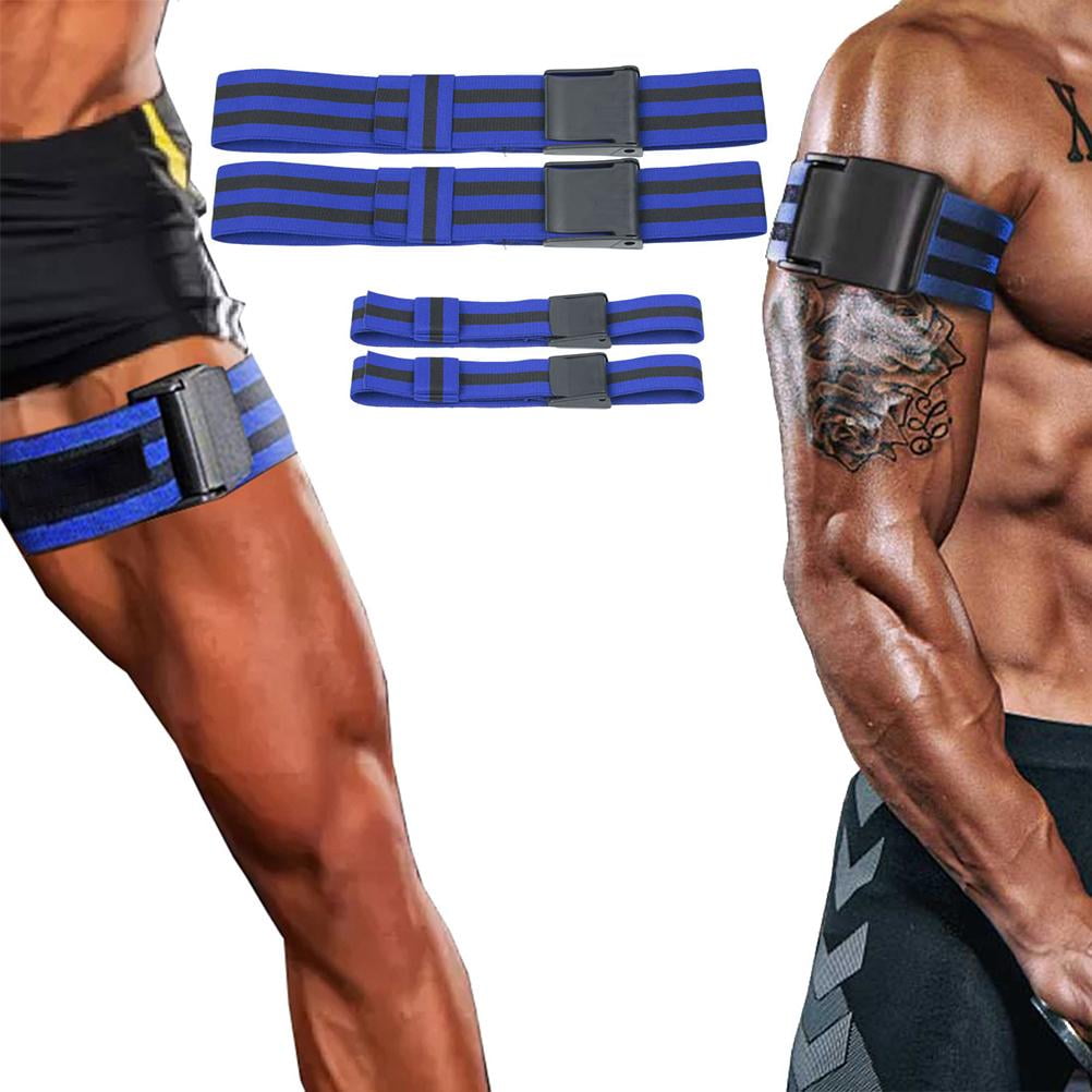 Buy 2 Pairs Blood Flow Restriction Bands BFR Occlusion Bodybuilding ...