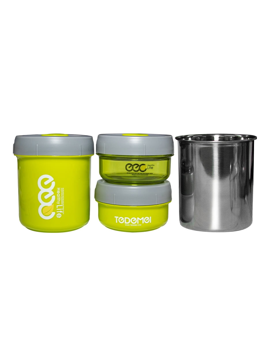 SET DE 3 TOPPERS DE ACERO INOXIDABLE Ideal para el desayuno o comida ...
