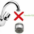 Rawiri Male-Female Faucet for Sink, Cut Usage by 30-80%, M24 Thread ...