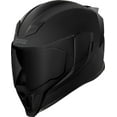Icon Airflite Dark Rubatone Motorcycle Helmet Black 3XL - Walmart.com
