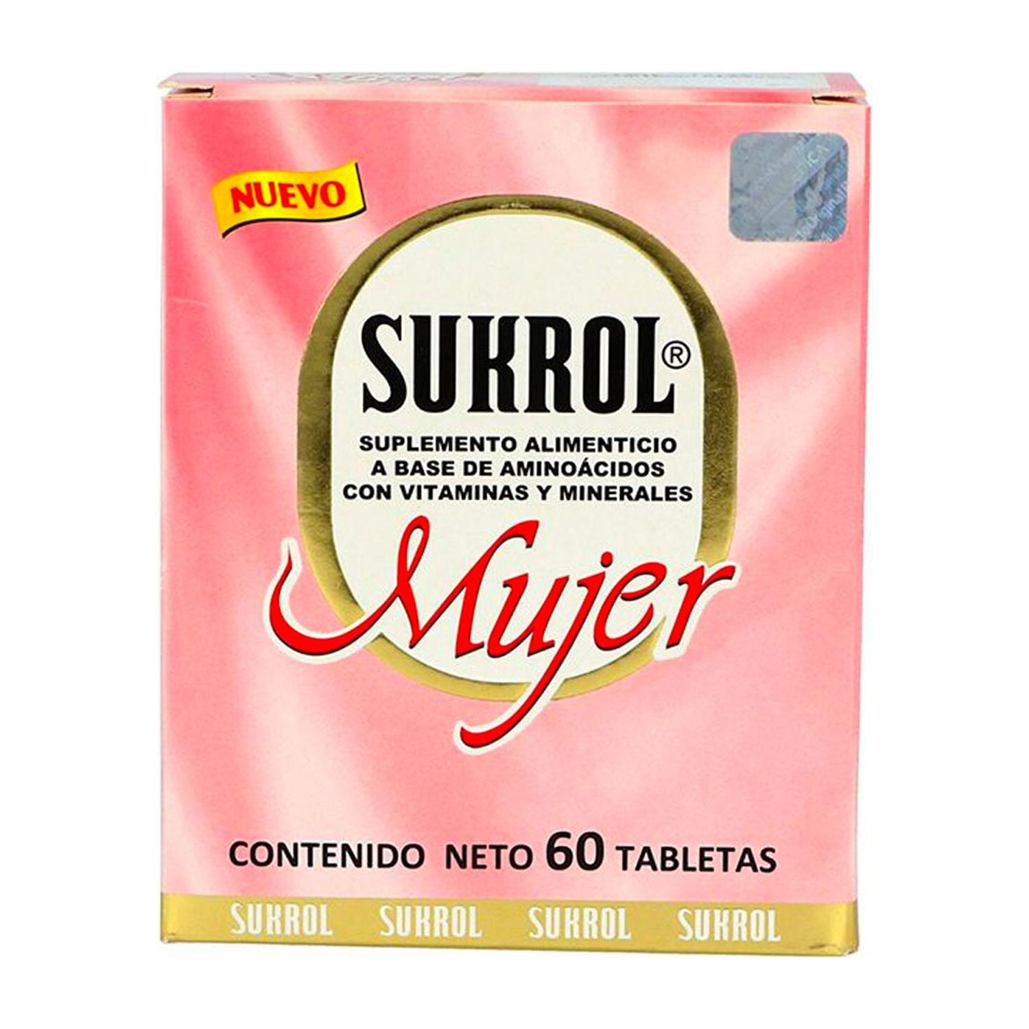 Suplemento Alimenticio Sukrol Mujer 60 Tabletas multicolor 60 Tabletas ...