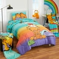 Garfield Kids Plush Blanket, Twin/Full Size 62x90, Nickelodeon ...