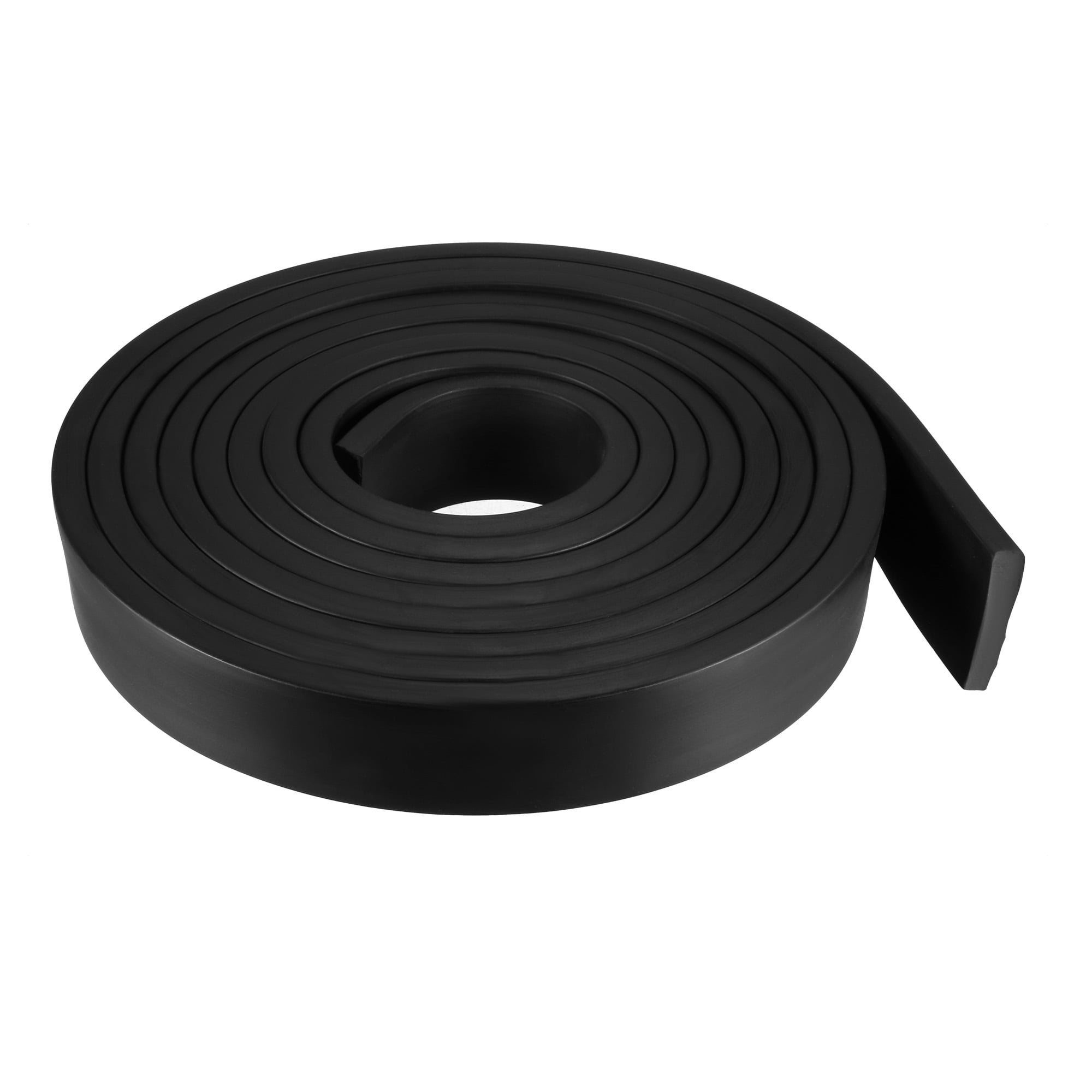 Solid Rectangle Rubber Seal Strip 30mm Wide 7mm Thick 3 Meters Long ...
