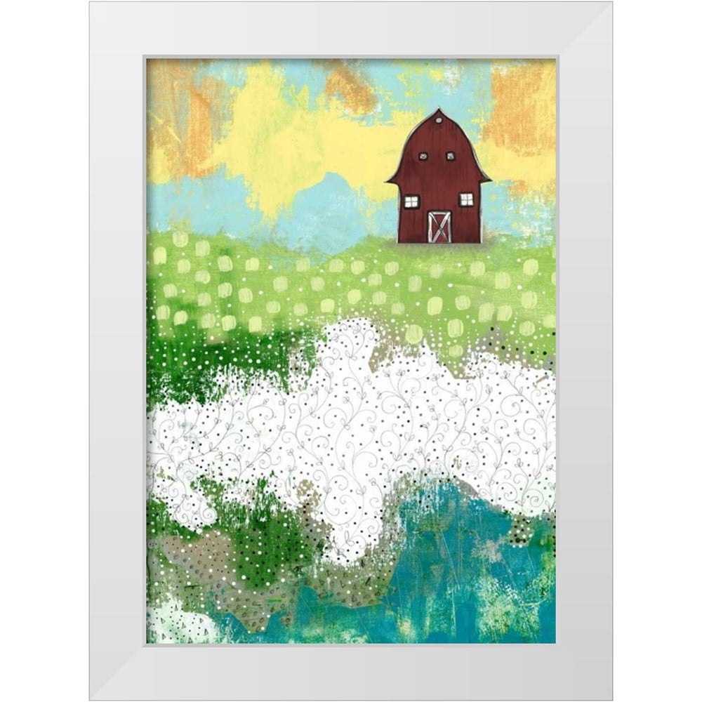 Ogren, Sarah 14x18 White Modern Wood Framed Museum Art Print Titled ...