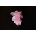 Offray Light Pink 4 1/2" Handmade Chiffon Flower With Lace Applique, 1 ...
