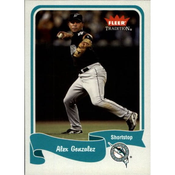 2004 Fleer Tradition #73 Alex Gonzalez MLB Baseball Trading Card ...