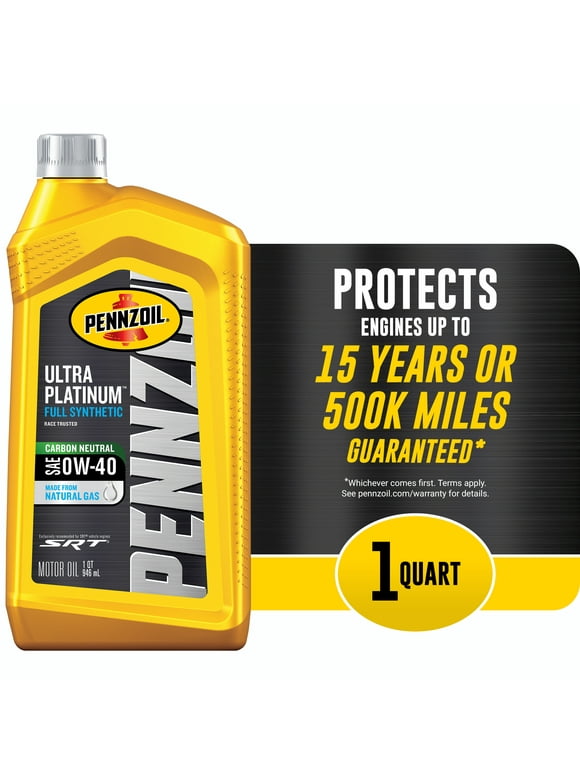 0W-40 Synthetic Oil in Synthetic Oil - Walmart.com