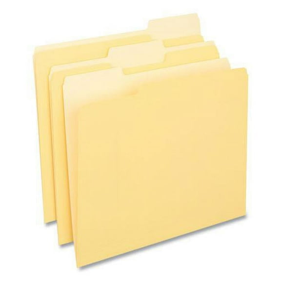 Universal Deluxe Colored Top Tab File Folders, 1/3-Cut Tabs: Assorted ...