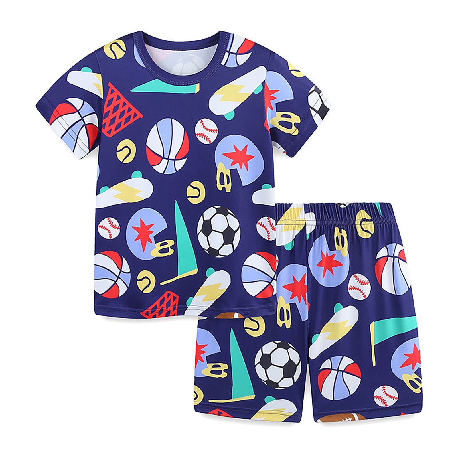 Click here for Mezzall Pajamas Boys Girls Kids Short Cool Summer... prices