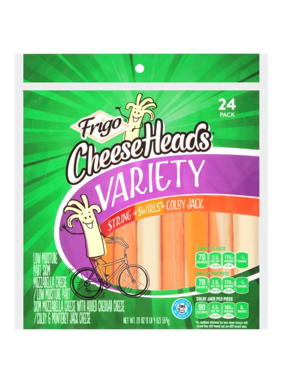Cubed & String Cheese in Cheese - Walmart.com