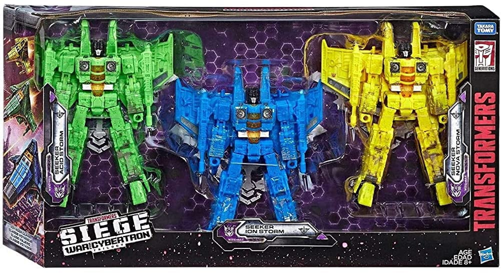Transformers War for Cybertron Siege Seekers Ion Storm Acid Storm Nova ...