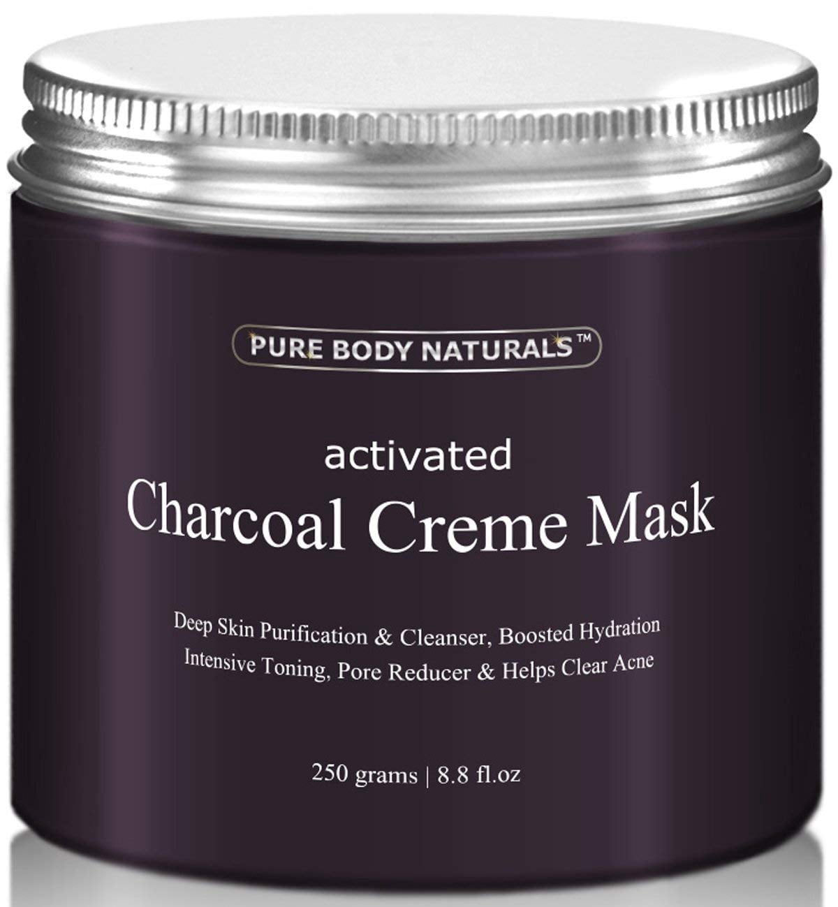 Activated Charcoal Creme Face Mask, 8.8 Ounce - Walmart.com