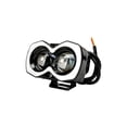 Amketima 20W LED Motorcycle Headlight Lens High Brightness Auxiliary ...