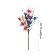 HOZVOMI Independence Day Simulation Bouquet Tabletop Staircase ...