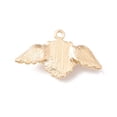 20pc Rack Plating Alloy Pendants with Plastic Imitation Pearl Wing with ...