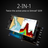 Simrad NSX ULTRAWIDE 15" Chartplotter/Fish Finder,w/ActiveImaging 3-in ...