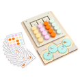 Rushawy Sliding Puzzle, Color Sorting Toy, Play and Learning Activity ...