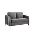 Velvet Sofa Set, 2 Piece Living Room Set, Mid Century Modern Sofas ...