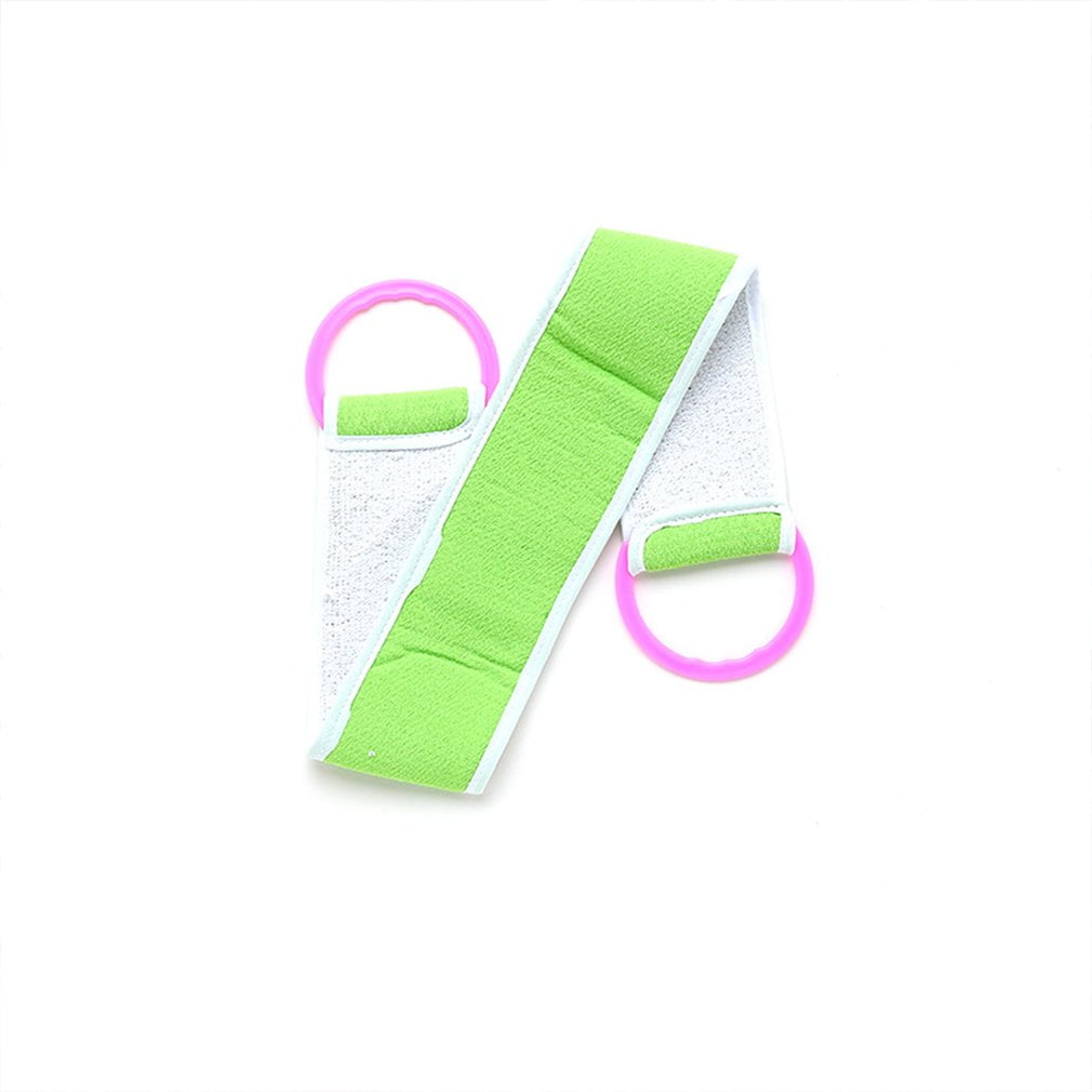 Fashion pull back bath towel thick double-sided back mud towel long ...