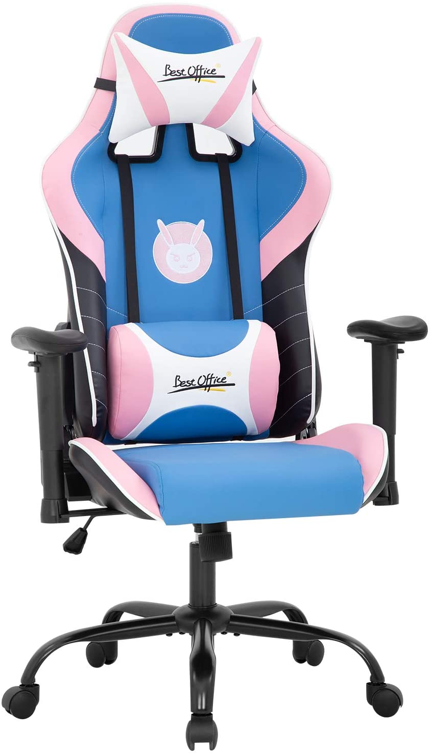 PC Gaming Chair Racing Office Chair E Sports Computer Chair With Lumbar