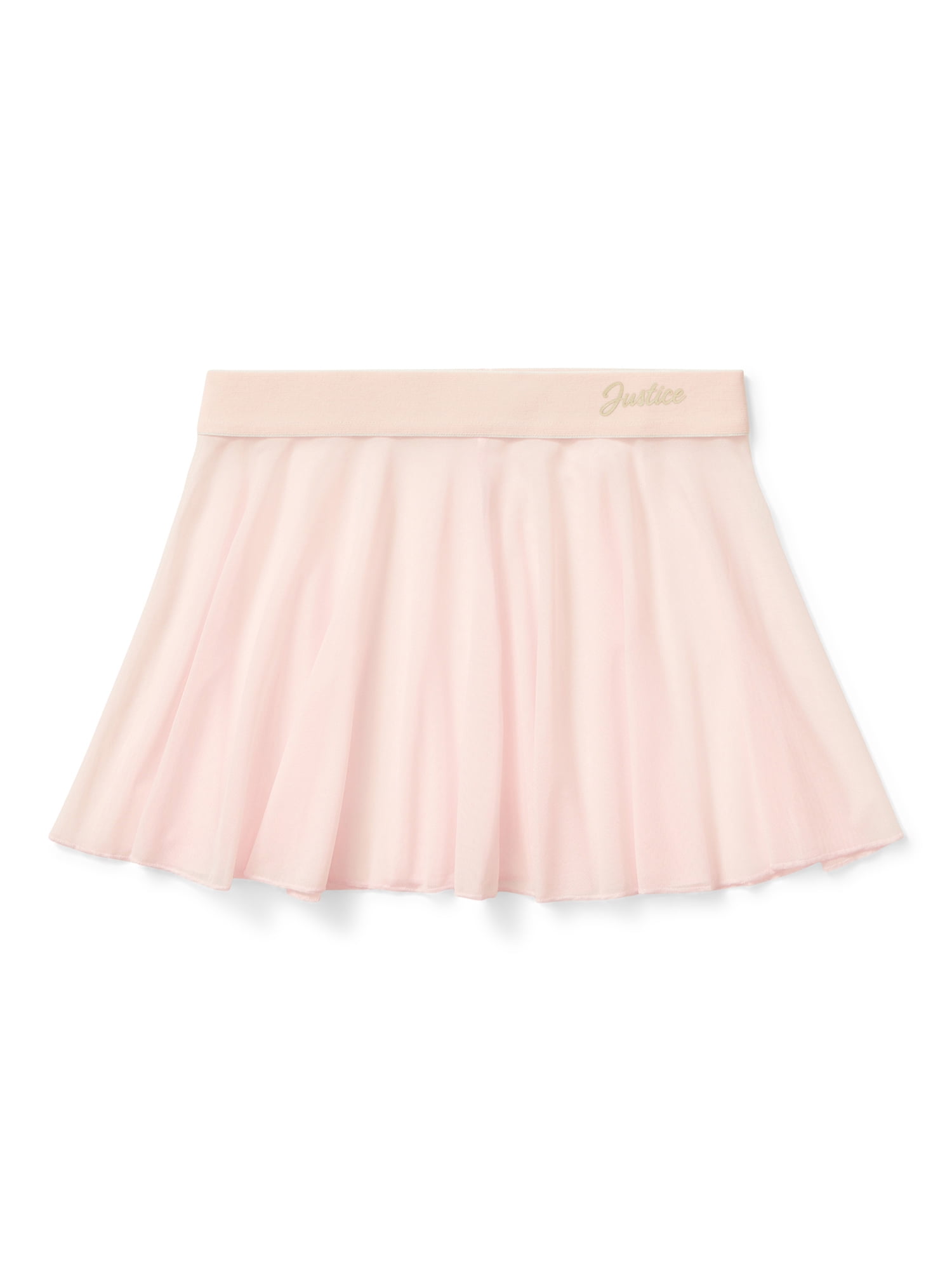 Justice Girls Lightweight Soft Pink Ballet Dance Skirt, Sizes XXS-XL ...
