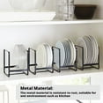 1pc kitchen cabinet plate storage countertop dish rack drawer dinner ...
