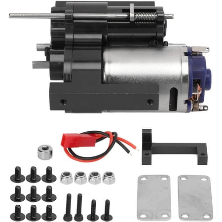 RC Gearbox,2 Speed Gearbox Aluminum Alloy Transmission Speed Change 3rd ...