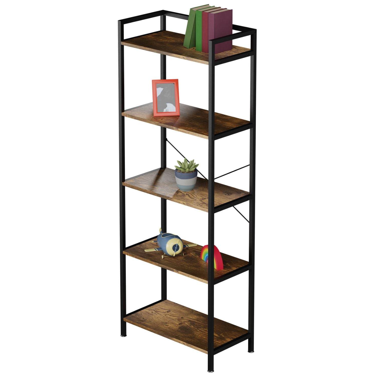Mubson Librero Minimalista con 5 Repisas. Estanteria. Bookshelf ...