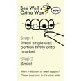 Bee Well, Orthodontic Wax, All Natural Beeswax, Xylitol, Extra Firm ...