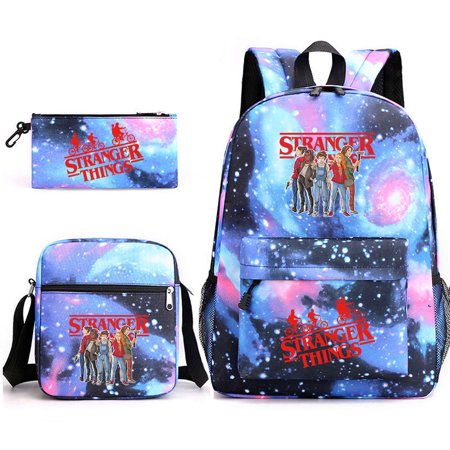 JOYWE Sac à dos Stranger Things Sac d'école Stranger Things Trio-a(B ...