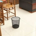 UDIYO Mesh Trash Bin Paper Basket Kitchen Bedroom Office Rubbish Waste ...