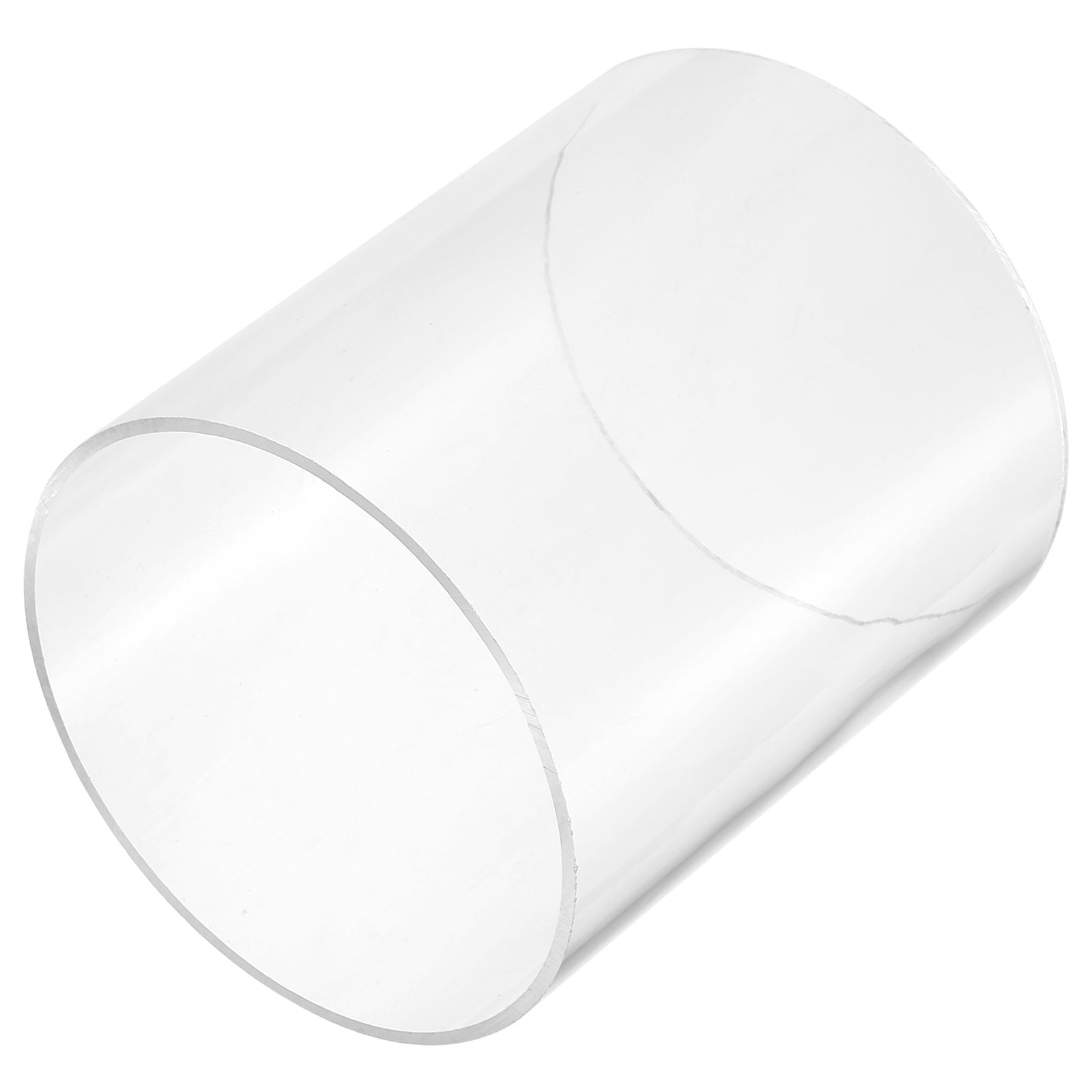 Acrylic Pipe Clear Rigid Round Tube 125mm ID 130mm OD 6" for Lamps and Lanterns, Water Cooling ...