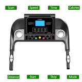 Home Gym Smart Fitness Equipment Foldable Motorized Treadmill 5" LCD ...