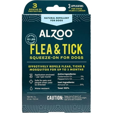 Natural Care Flea and Tick Drops XS/S (up to 20lbs) Spot-on, Squeeze-on ...