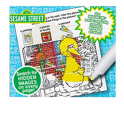 Sesame Street Imagine Ink Magic Pictures Libro de actividades Bendon ...